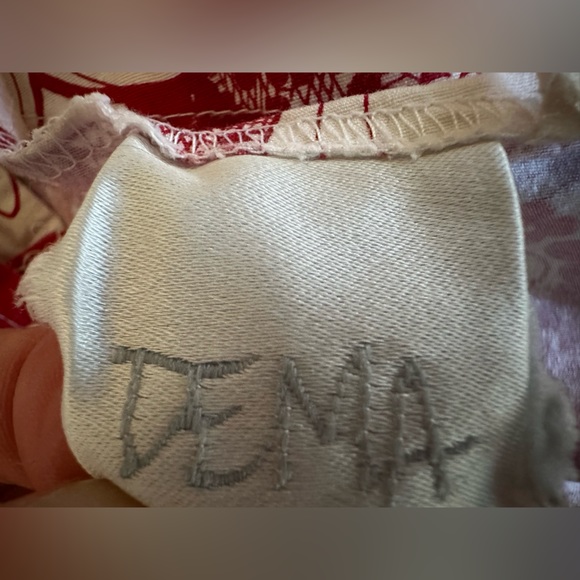 DEMA | Skirts | Dema Red White Floral Aline Mini Wrap Skirt With Front ...